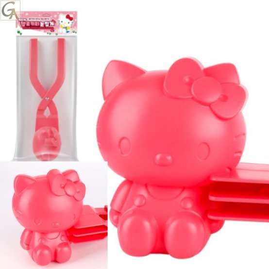 [SANRIO] Hello Kitty Snow Clamp Duck Snow Clamp Snowman Making Toy ...