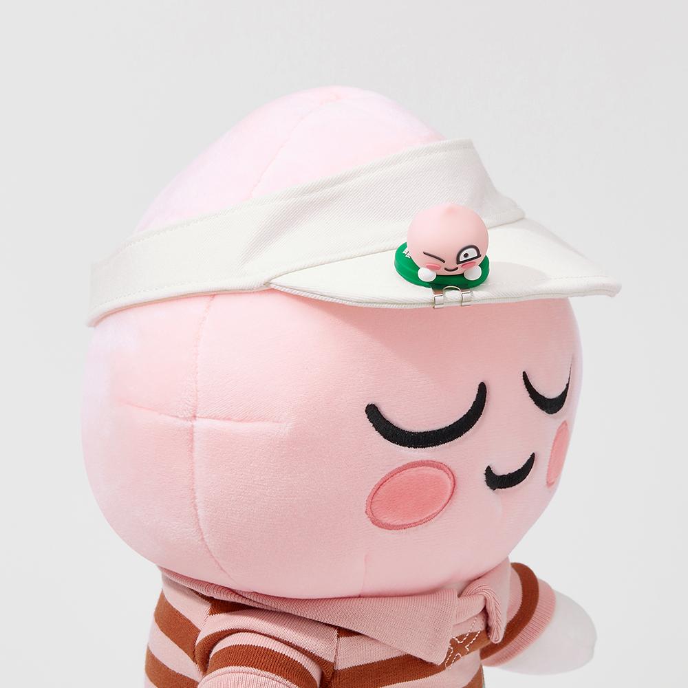 Kakao Friends: Binggrae Face Ball Marker - Apeach 빙그레 페이스 볼마커 - 어피치 ...